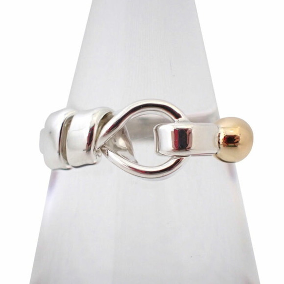 Tiffany & Co. | Jewelry | Tiffany Tiffany 925 75 Hook Eye Ring No 9 ...
